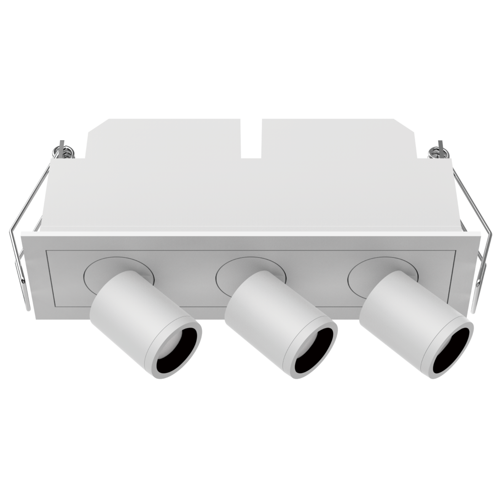 Luna spot3 8W 30° 930 Fasdim vit - Maxel
